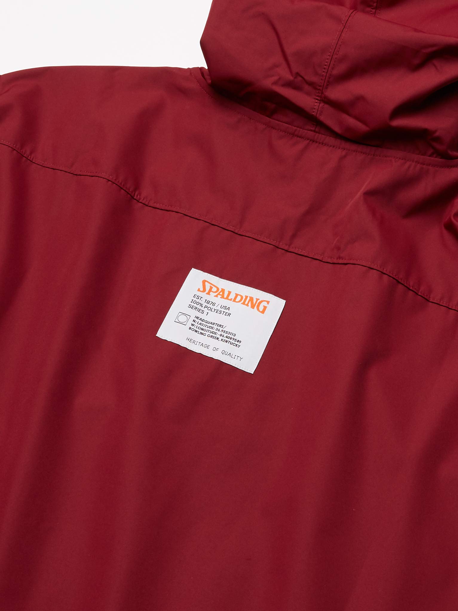 Spalding Men's Varsity Pullover Hoodie, Maroon, L