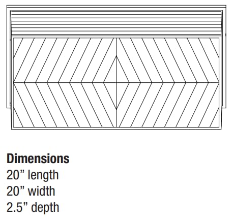 FP FLUOROLITEPLASTICS WE'VE GOT YOU COVERED LexaLite Outdoor Light Cover | Gas Station Light Lens | Drop Lens for Canopy | Vandal Resistant | 20" X 20" x 2.51" Deep | Acrylic | 3 Pack