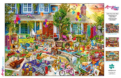 Buffalo Games - Aimee Stewart - Yard Sale - 1000 Piece Jigsaw Puzzle, Multi
