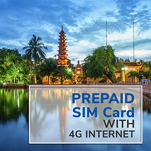 Prepaid SIM Card for Japan, Thailand, China, Vietnam - Unlimited/ 14 Days, Asia Pacific 17 Countries GMYLE 4G LTE 3G Travel Data, Reusable and Support Online Top up (No Message & Call, Unlocked Phone)