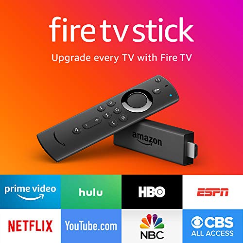 Certified Refurbished Fire TV Stick streaming media player with Alexa built in, includes Alexa Voice Remote, HD, easy set-up, released 2019