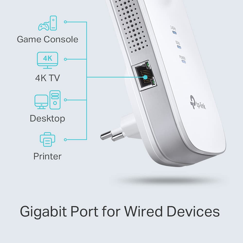 Certified Refurbished Tp-link AC1750 WiFi Range Extender with High Speed Mode and Intelligent Signal Indicator RE450 (Renewed Certified Refurbished)