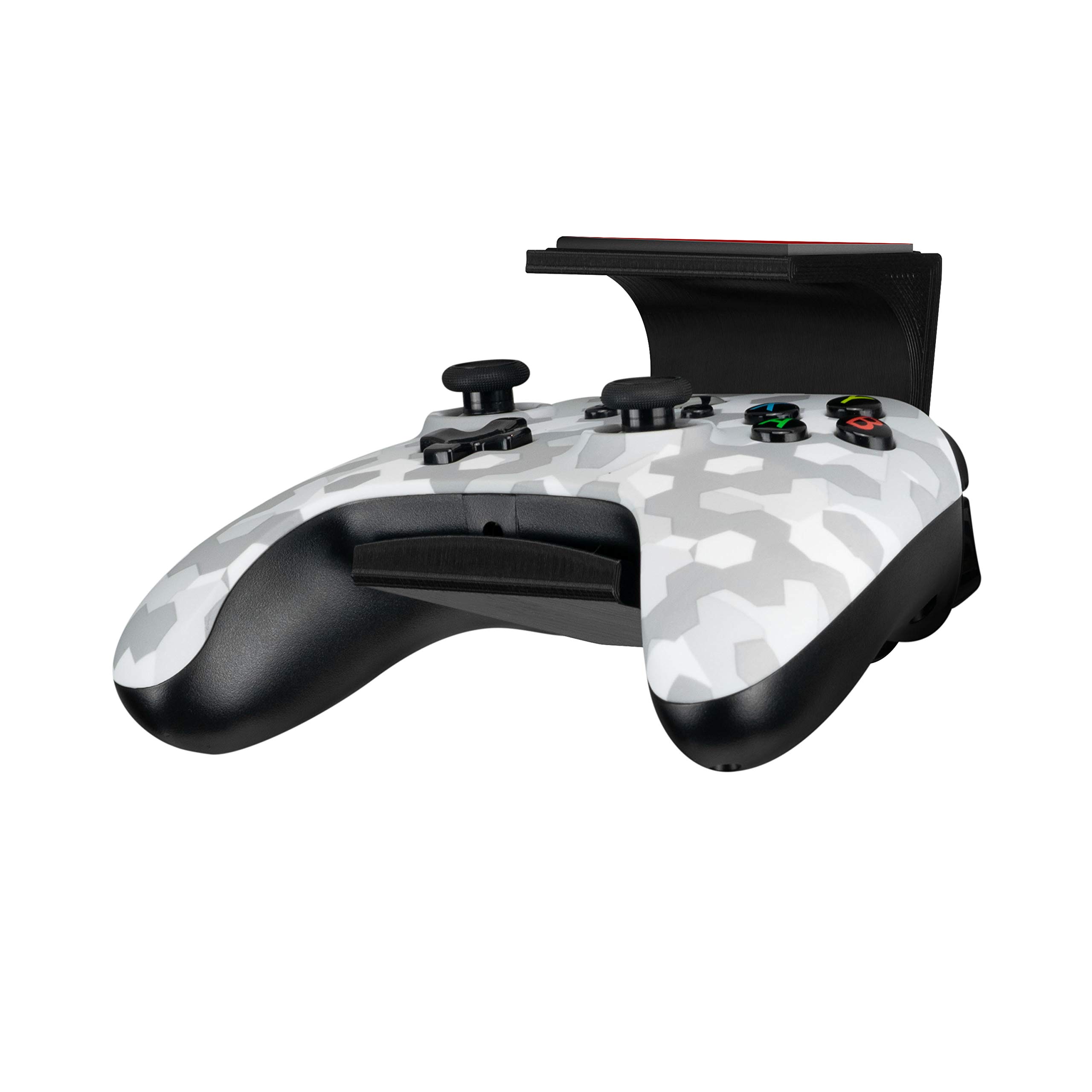 BRAINWAVZ [EOL] Gamepad Under The Desk Bed Mount Holder Hanger Stand for Xbox One Switch PS4 PS5 PC, Steam Steelseries & Most Game Controllers, No Screws, VHB Tape, Black (UGC-Z) [EOL]