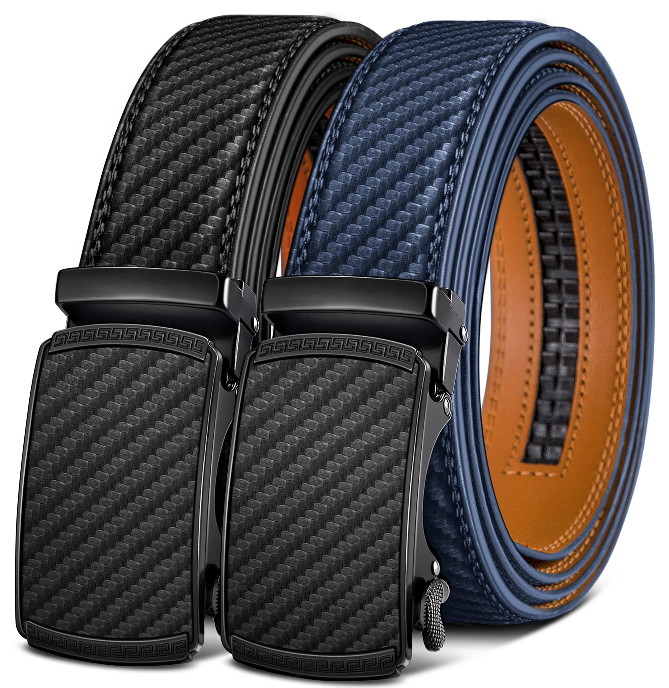 BULLIANT Belt Buckles for Mens Ratchet Belts Width 1 3/8(Black,1 3/8" Belt Width Buckle)