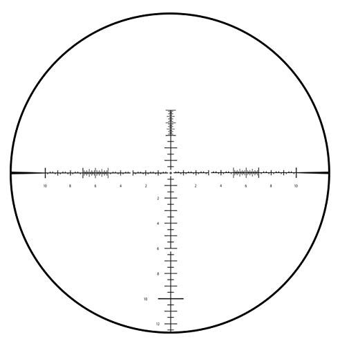 Burris Xtreme Tactical XTR II 5-25x50mm Precision Rifle Scope with 5X Zoom and Zero Click Stop Adjustment, Illuminated SCR Mil Reticle, Black