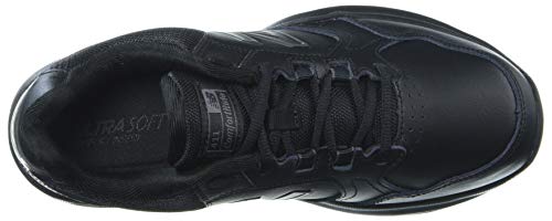 New Balance Men's 411 V1 Training Shoe, Black/Black, 11 Wide