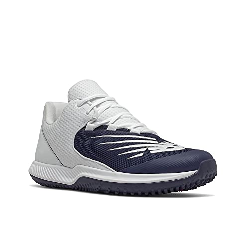 New Balance mens Fuelcell 4040 V6 Turf-trainer Baseball Shoe, Team Navy/White, 10.5 US