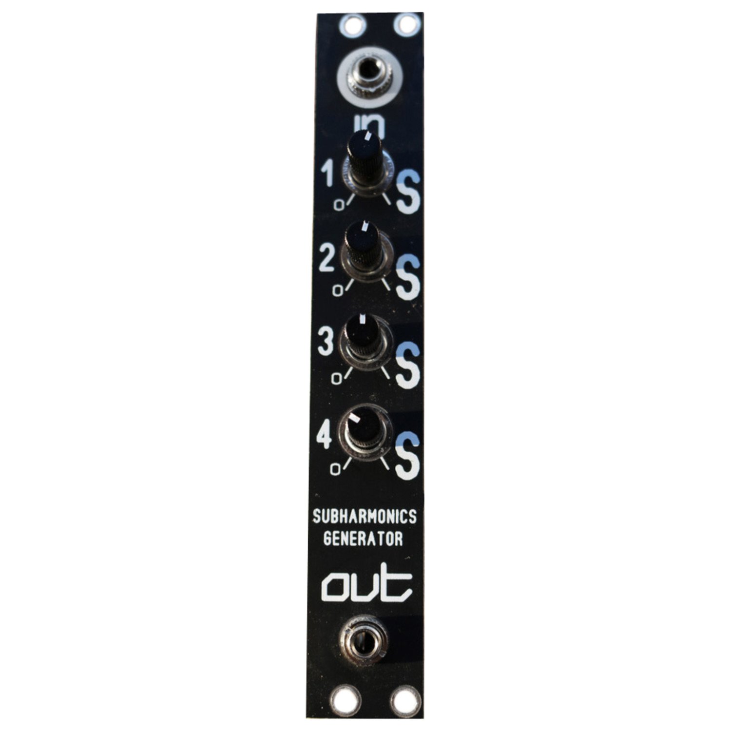 Blue Lantern 4hp sub harmonics generator Eurorack Module w/Cable