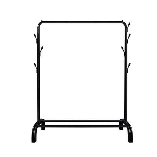 Coat Racks Entrance Hall Coat Rack Organiser Multi-Purpose Storage Shoe Bench Stand with Top Rod 4 Hooks for Home Office Hallway Bedroom