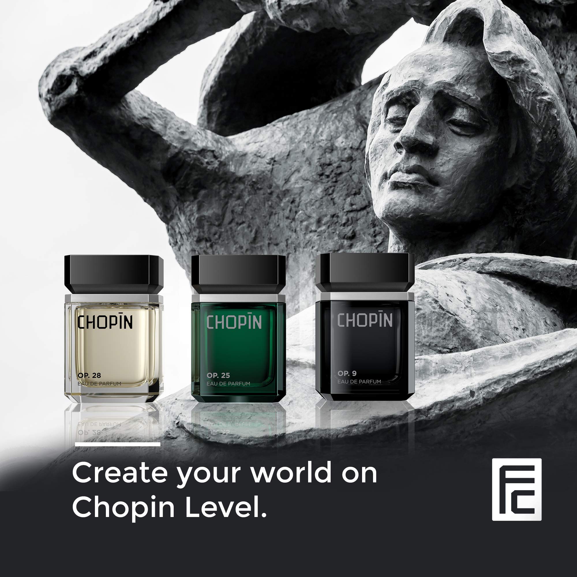 Chopin Op. 9 Eau De Parfum Men Edp Cologne For Men Clove Spray Bergamot Cologne Mens Cologne Perfume For Men 3.4 oz