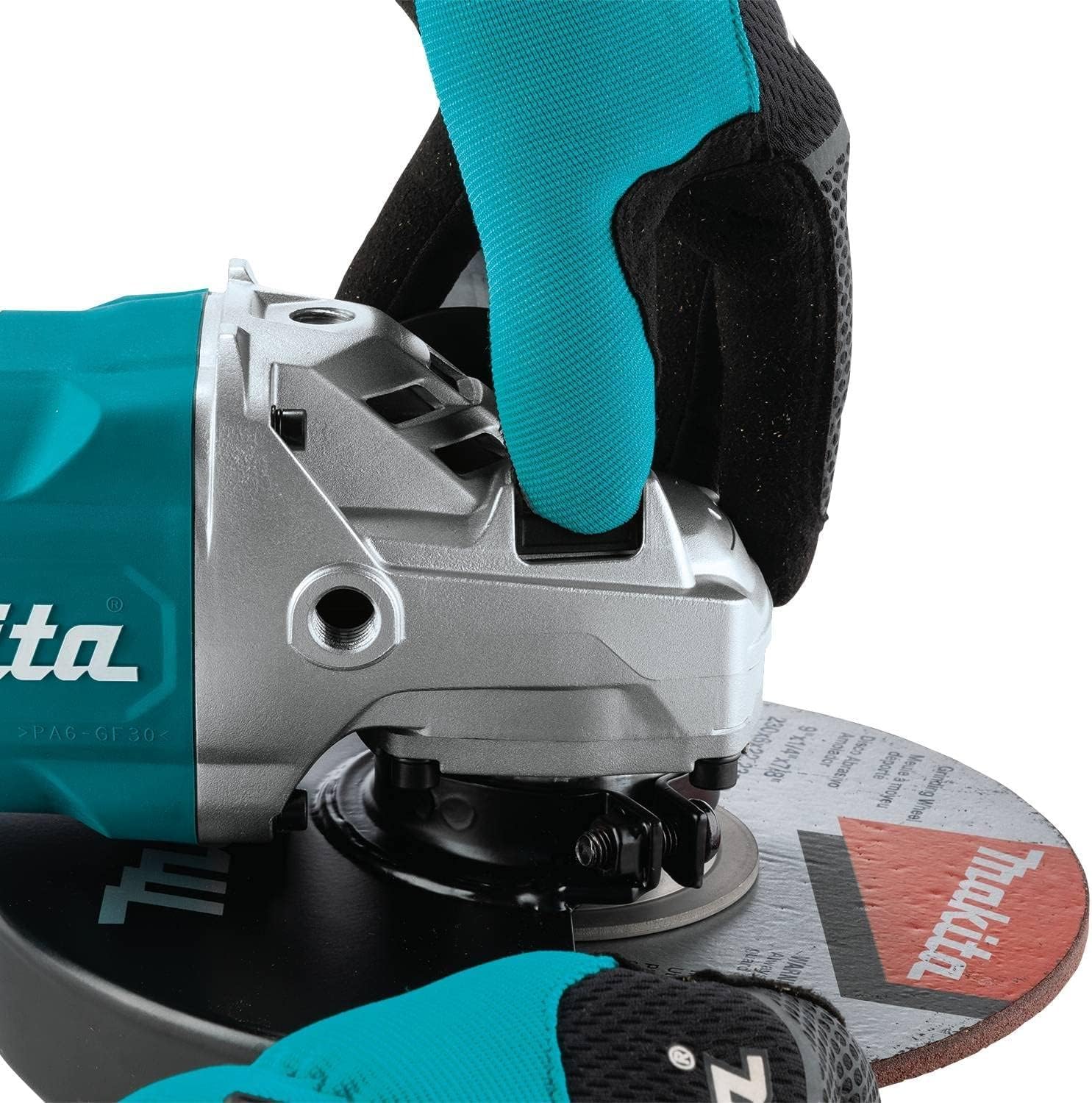Makita GA9081 9" Angle Grinder, with Lock-On Switch
