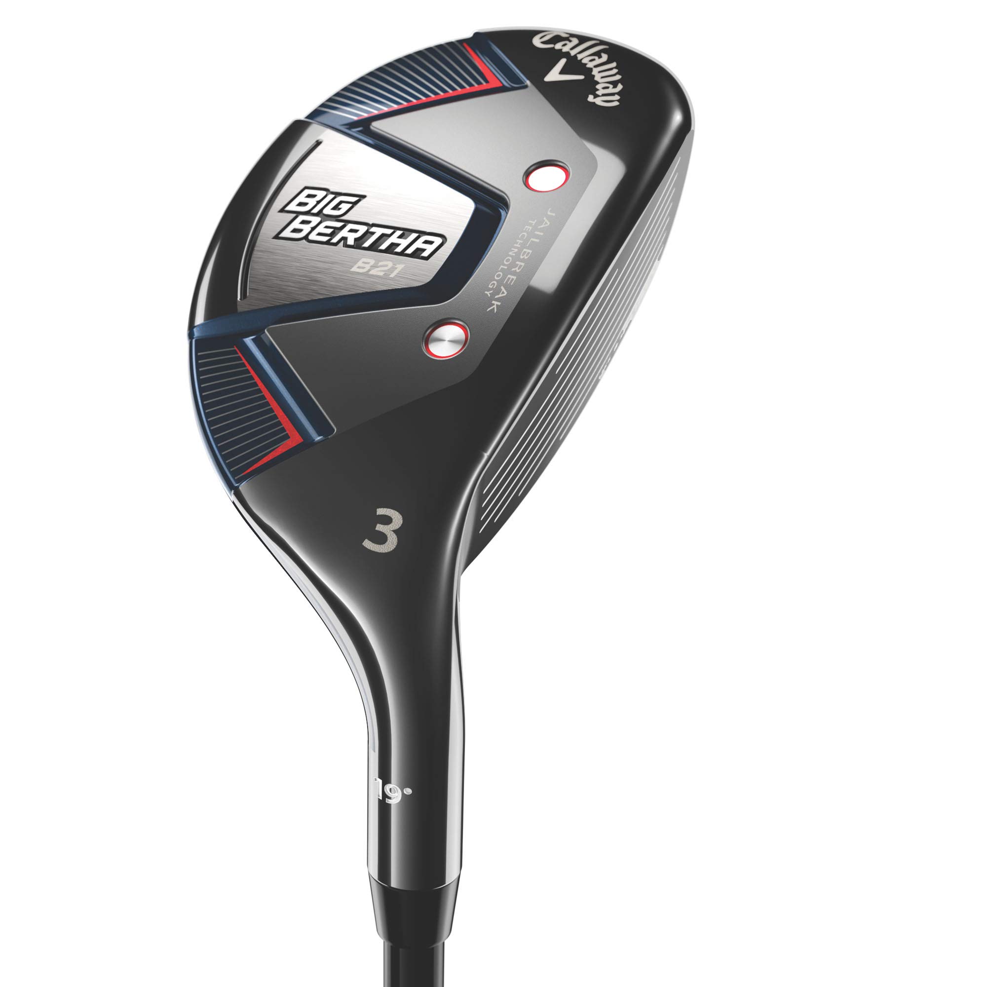 Callaway Big Bertha B21 Hybrid (Right, Graphite, Light, 7 Hybrid)
