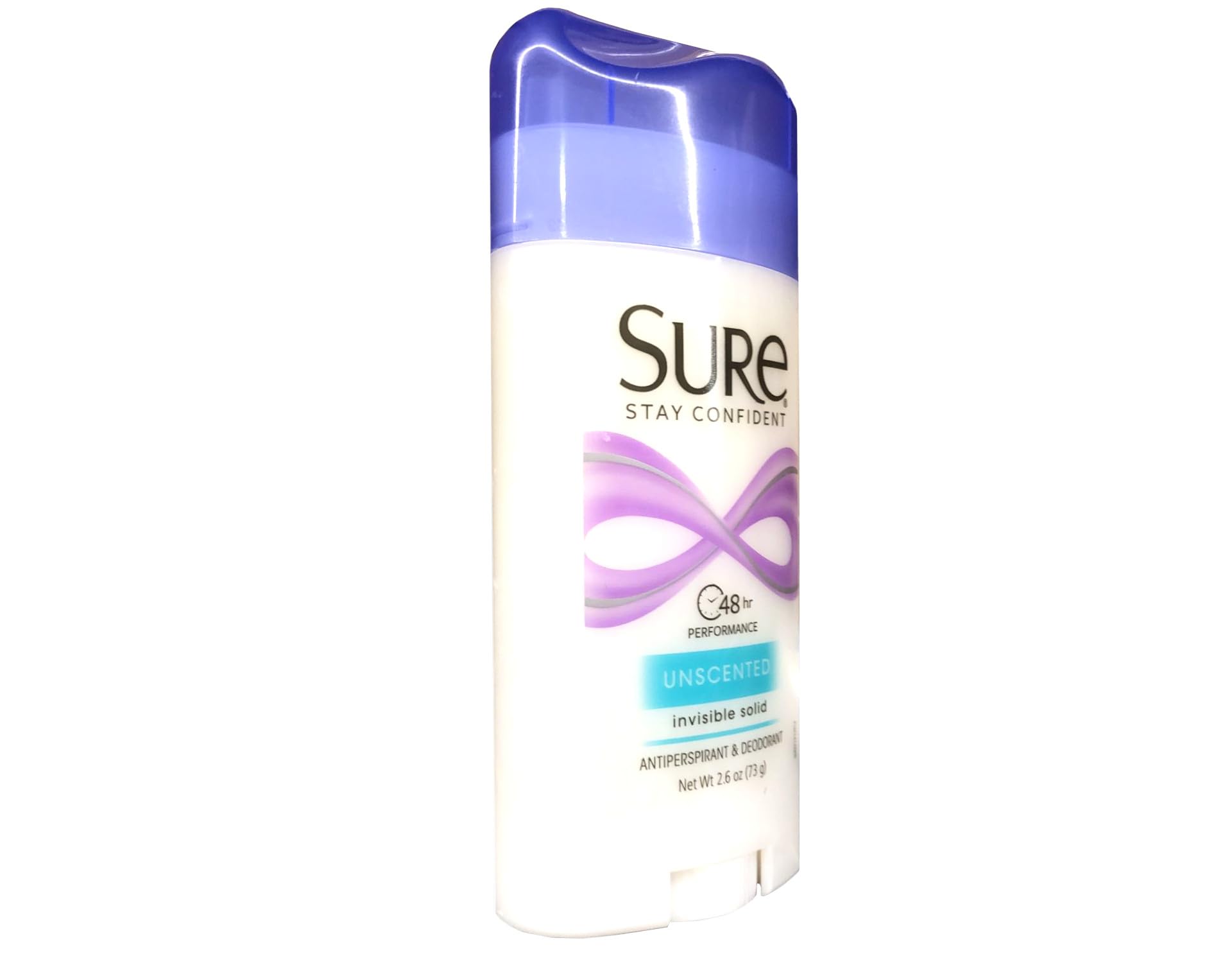 Sure Deodorant 2.6oz Invisible Solid Unscented (Pack of 3)