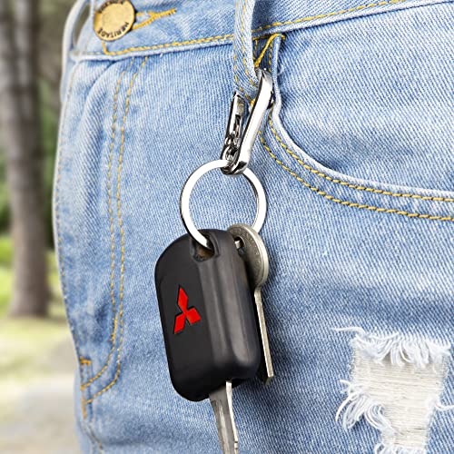 Keychain Clip Carabiner - Zinc Keychain with Key Carabiner to Keep Your Keys Right Where You Need Them - Multipurpose Secure Keyring