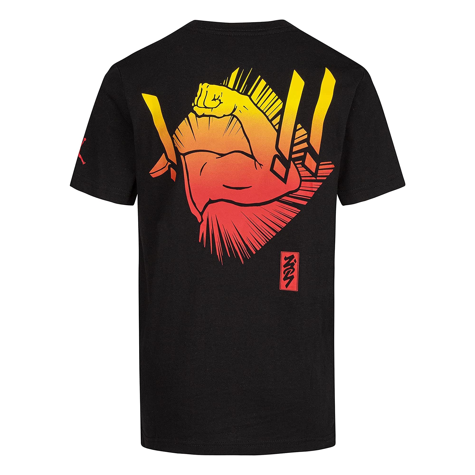 Jordan Boy's Zion Let's Dance Tee (Big Kids) Black LG (14-16 Big Kid)