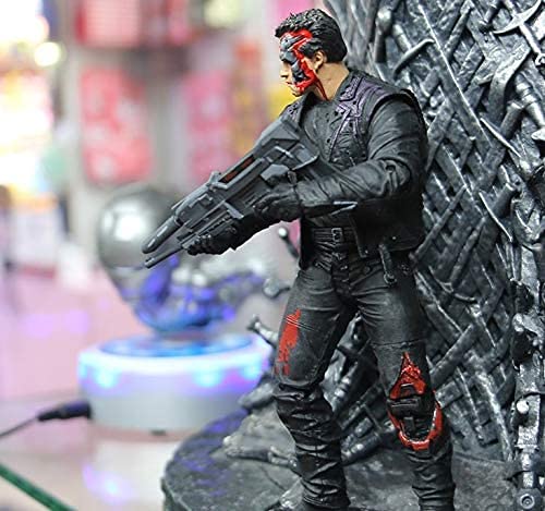 ZFFKY Terminator T-800 Arnold Schwarzenegger Action Figure Collectible Model Toy (1)