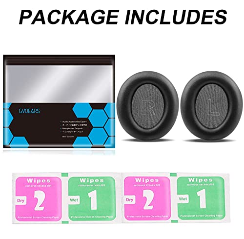 Replacement Earpads Cushions for Anker Soundcore Headphones Q30 and Anker Q35, Life Q30 Earpads Ear Cushions with Protein Leather Skin and Memory Foam