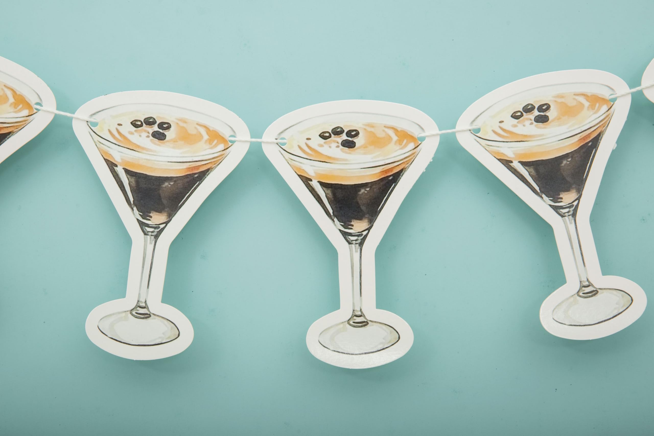 Espresso Martini Party Banner,Espresso Martini Theme Bachelorette/Birthday Party Decorations, Martini Bar Party Decor,Cocktail Party Decorations,A Tini Bit Older,Weenies & Tinis Theme Party Supplies