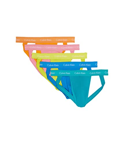Calvin Klein Men's The Pride Edit 5-Pack Jock Strap
