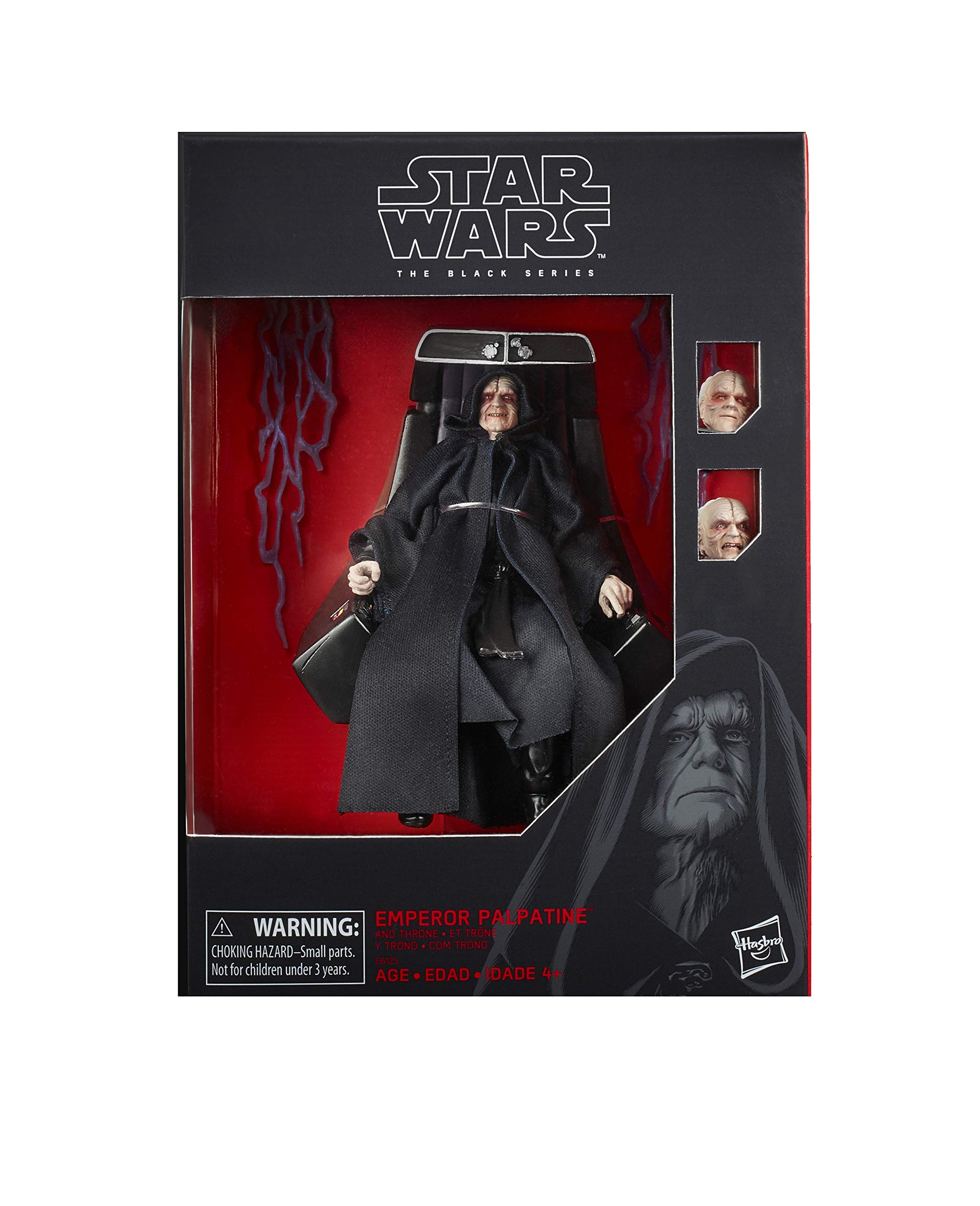 STAR WARS The Black Series Emperor Palpatine Action Figure with Throne 6"-Scale Return of The Jedi Collectible