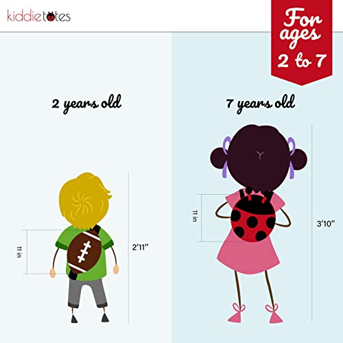 KIDDIETOTES Bumblebee Backpack for Kids, Toddlers, and Children - Perfect for Daycare, Preschool, and Pre-K