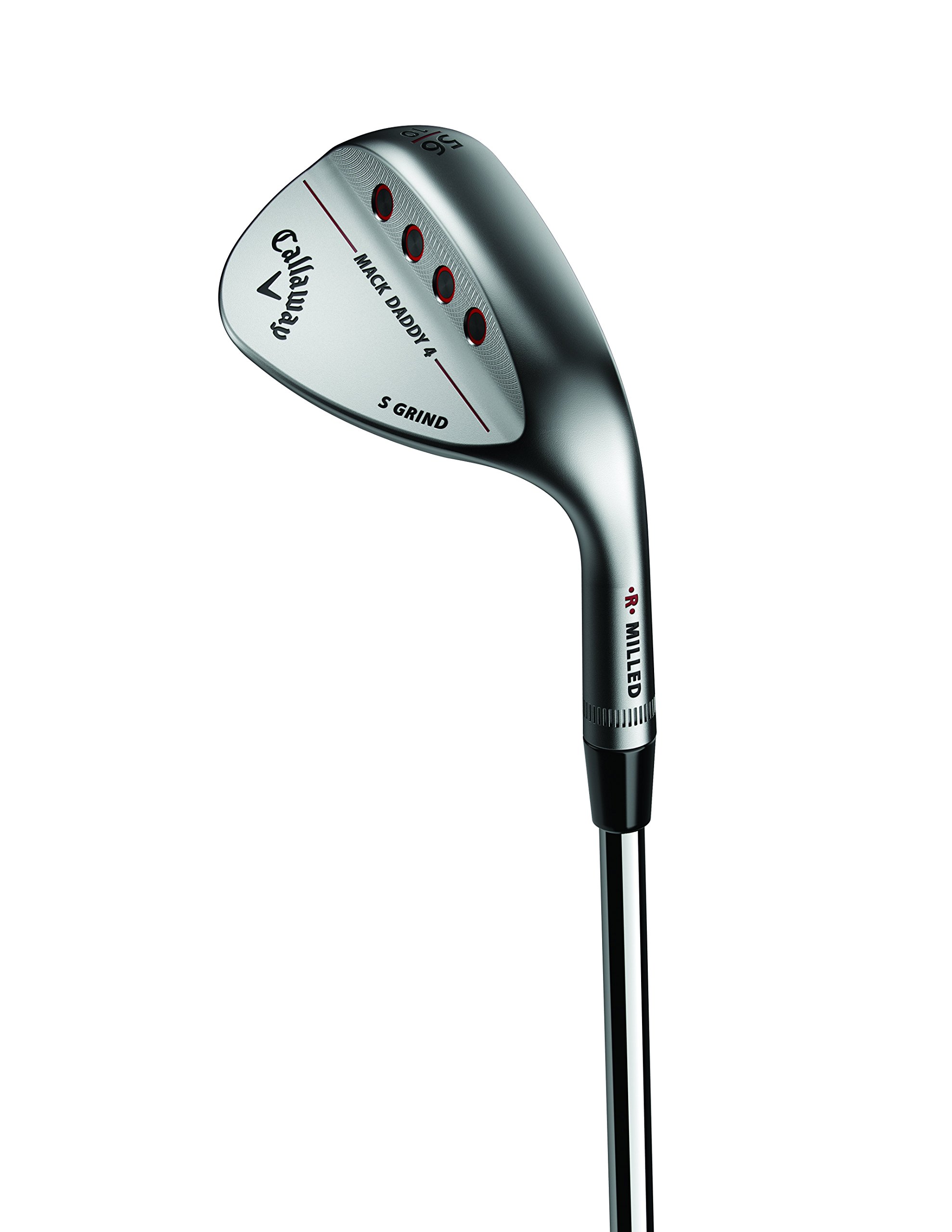 Callaway Golf Men's Chrome Mack Daddy 4, Steel, Wedge Flex, Right Hand, S-Grind, 56.0 Degrees