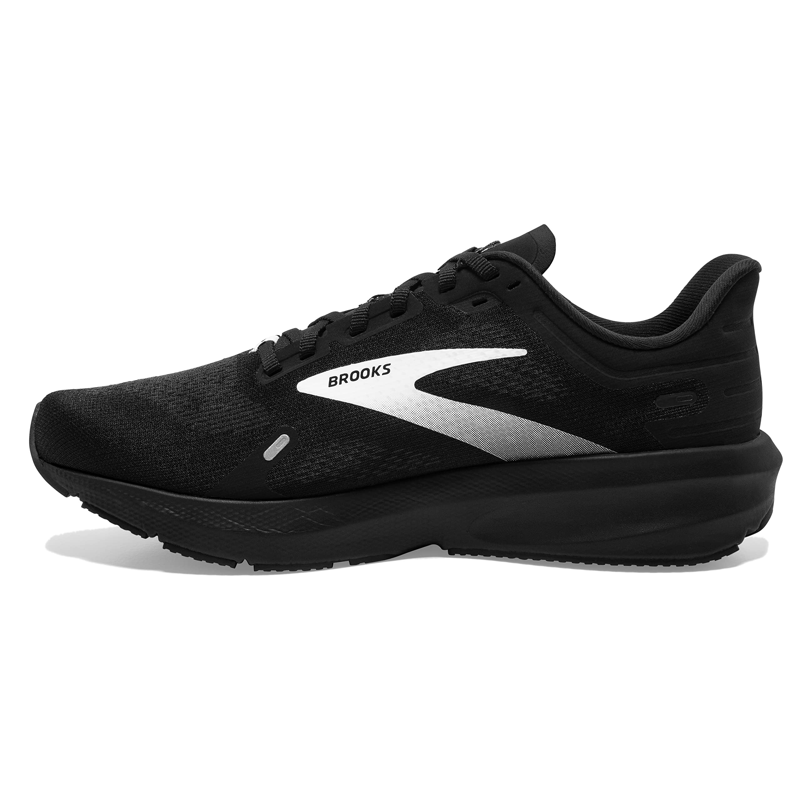 Brooks Men’s Launch 9 Neutral Running Shoe - Black/White - 13