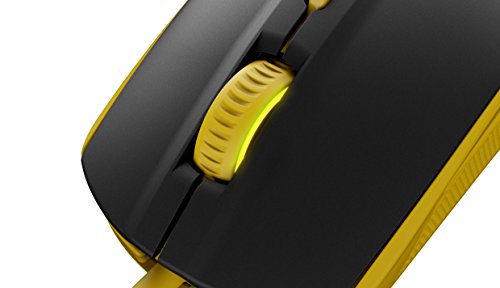 SteelSeries Rival 100, Optical Gaming Mouse - Proton Yellow