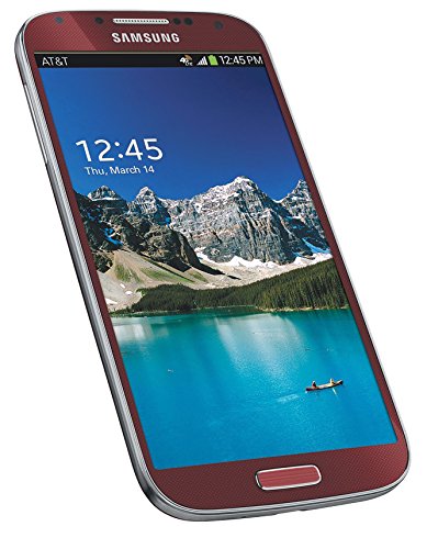 Samsung Galaxy S4 SGH-I337 Unlocked GSM Smartphone w/ 13 MP Camera - Red (No Warranty)