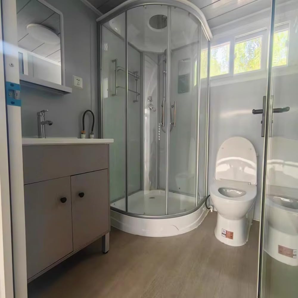 Expandable Prefab House Tiny Homes to Live in Mini Foldable Container House with 3 Bedroom Mobile Home Modular Homes Mini Live Houses
