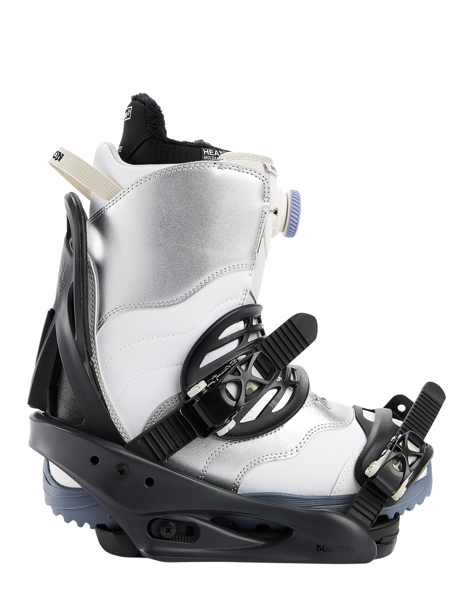 Burton Women's Citizen Re:Flex Snowboard Bindings, Black, S