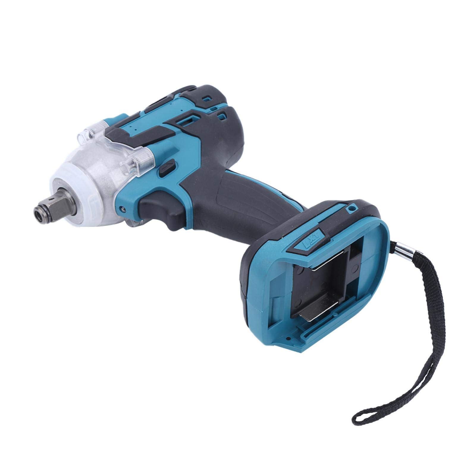 Fafeicy Impact Wrench, 21V Brushless Electric Wrench 520 (Nm) Maximum Torque Rechargeable Brushless Wrench for Makita Battery 18V