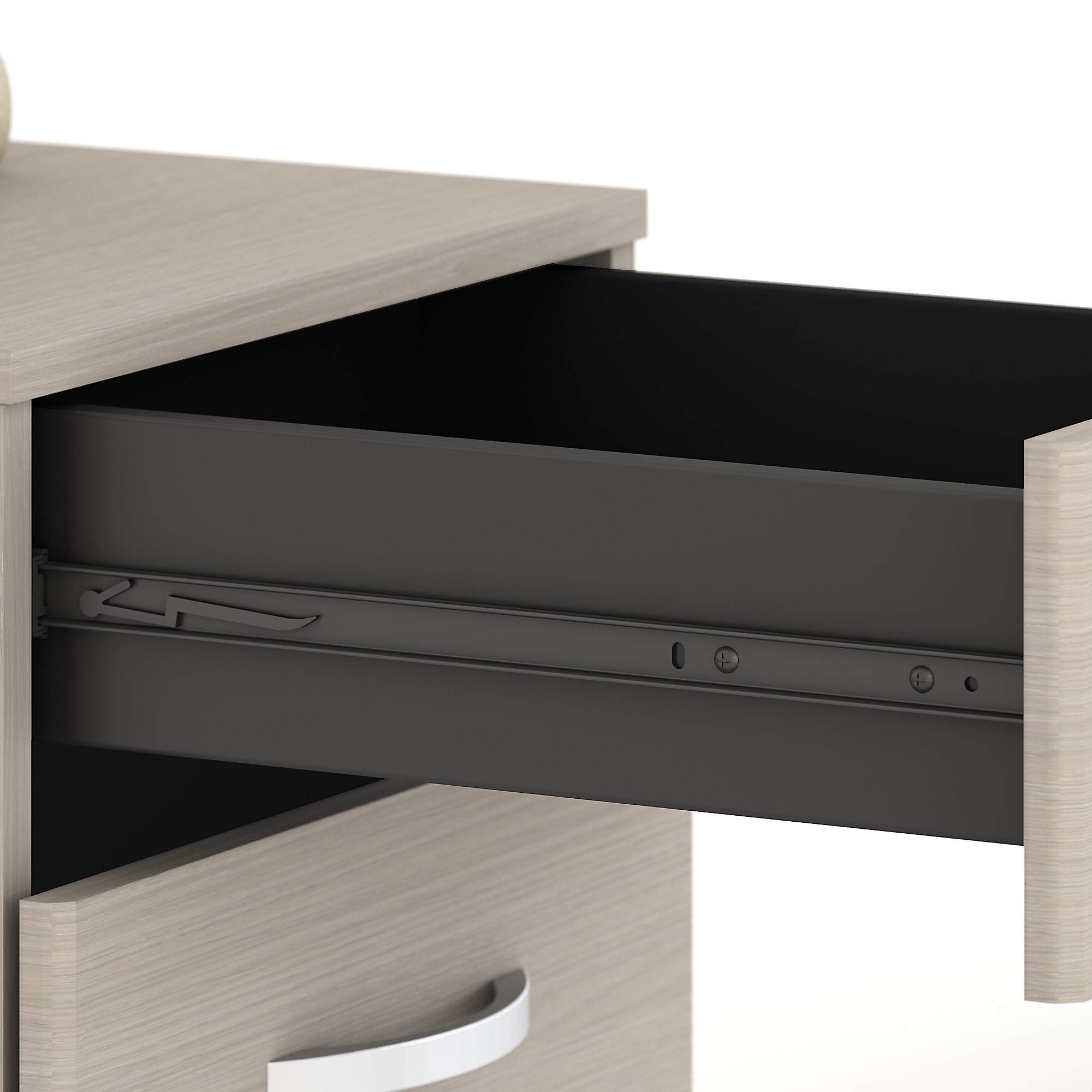Bush Business Furniture Studio C 3 Drawer Mobile File Cabinet, Sand Oak