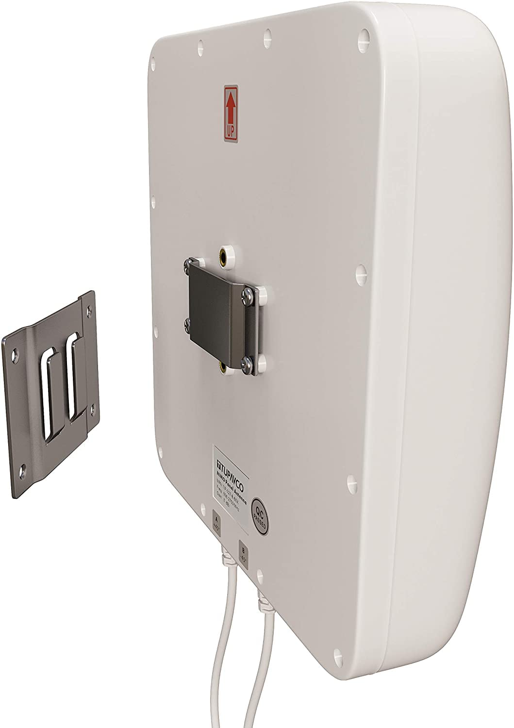 MIMO Antenna - 2x2 9dBi X-POL (±45°) Cross-Polarized Multiple Directional Wireless Signal in One Antenna (WiFi/4G/LTE Cellular Cell Hotspot) 6FT RP-SMA Male Cable with TS-9 Adapter -Tupavco TP562