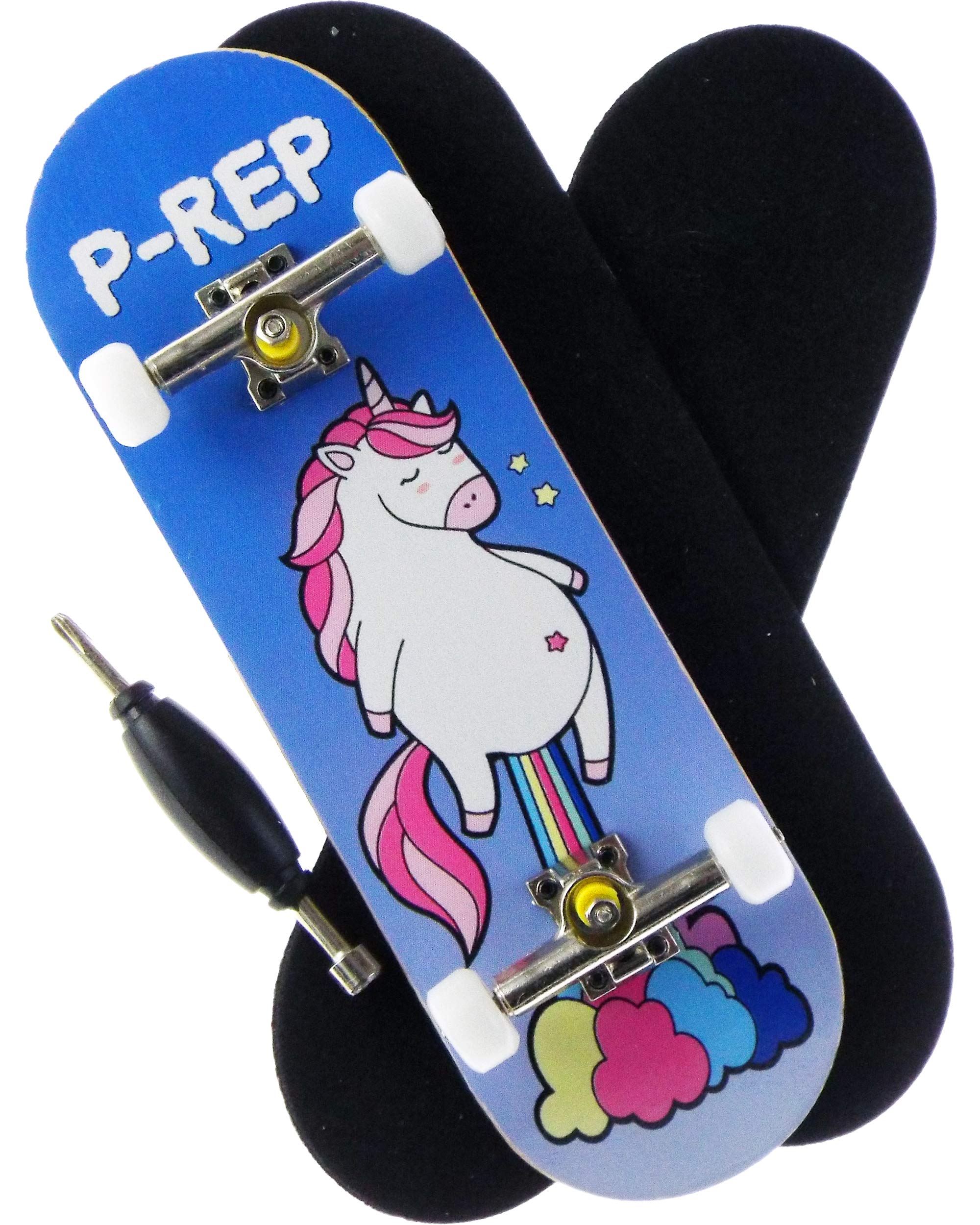 P-REP Starter Complete Wooden Fingerboard 30mm - Smell The Rainbow