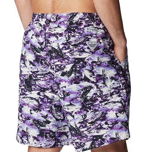 Columbia Men's Super Backcast Water Short, Beach Katuna Vibes Print, Large x 6