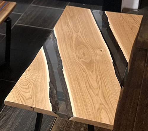 Epoxy Table, Live Edge Wooden Table, Epoxy Resin River Table, Natural Wood,Dining Table, Natural Epoxy Table, Resin Table