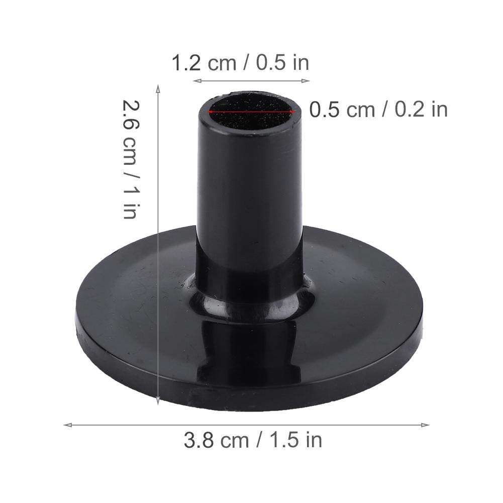 Bnineteenteam 8 Pcs Plastic Cymbal Sleeves Long Cymbal Sleeves for Drum Kits Performance Accessory