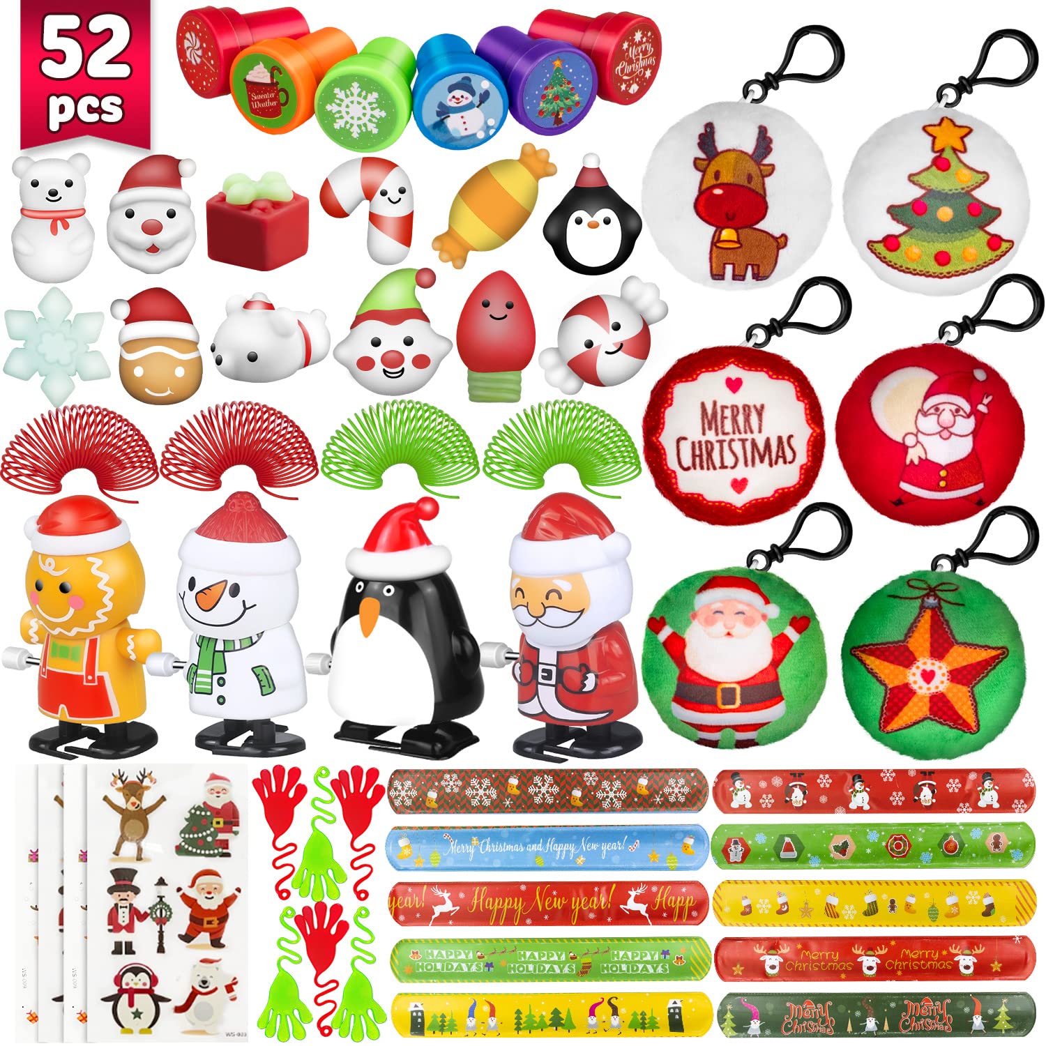 Christmas Party Favor Toys 52 Pcs