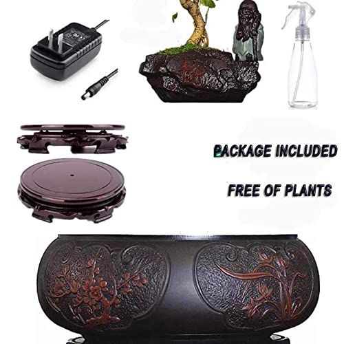 Floating Flowerpot-Floating Bonsai-Home Decoration Floating Bonsai-Creative Design Bonsai-Home Office Decoration-Fun Gift,A