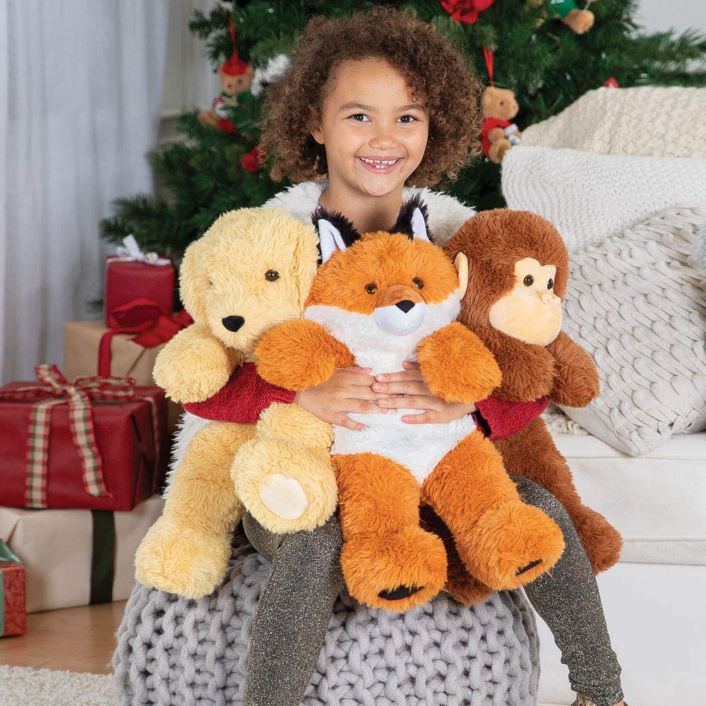 Vermont Teddy Bear Stuffed Puppy - Oh So Soft Puppy Dog Stuffed Animal, Brown, 18 inch