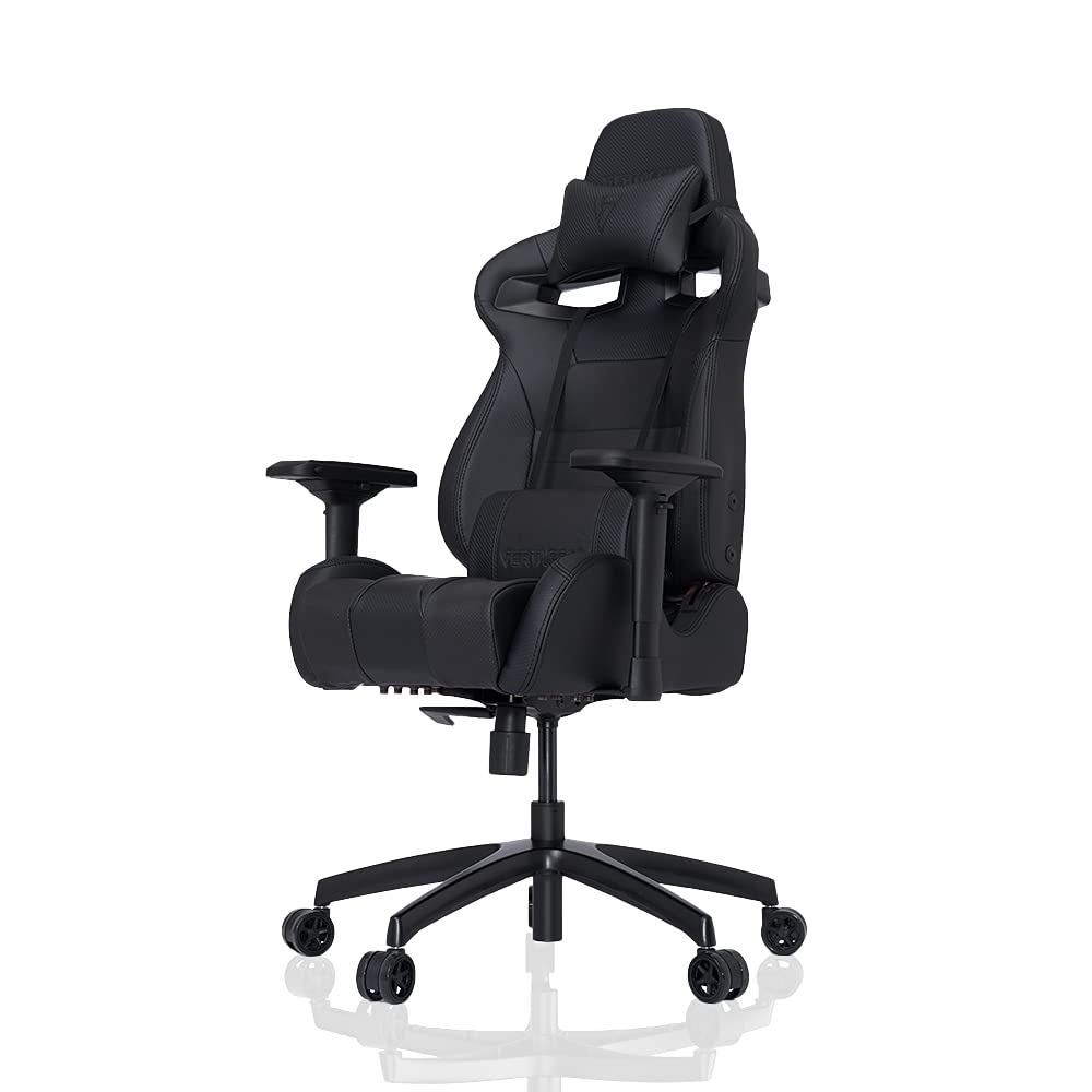 Vertagear Racing Seat Home Office Ergonomic High Back Game Chairs, S-Line SL4000 Medium BIFMA Cert, Black/Carbon
