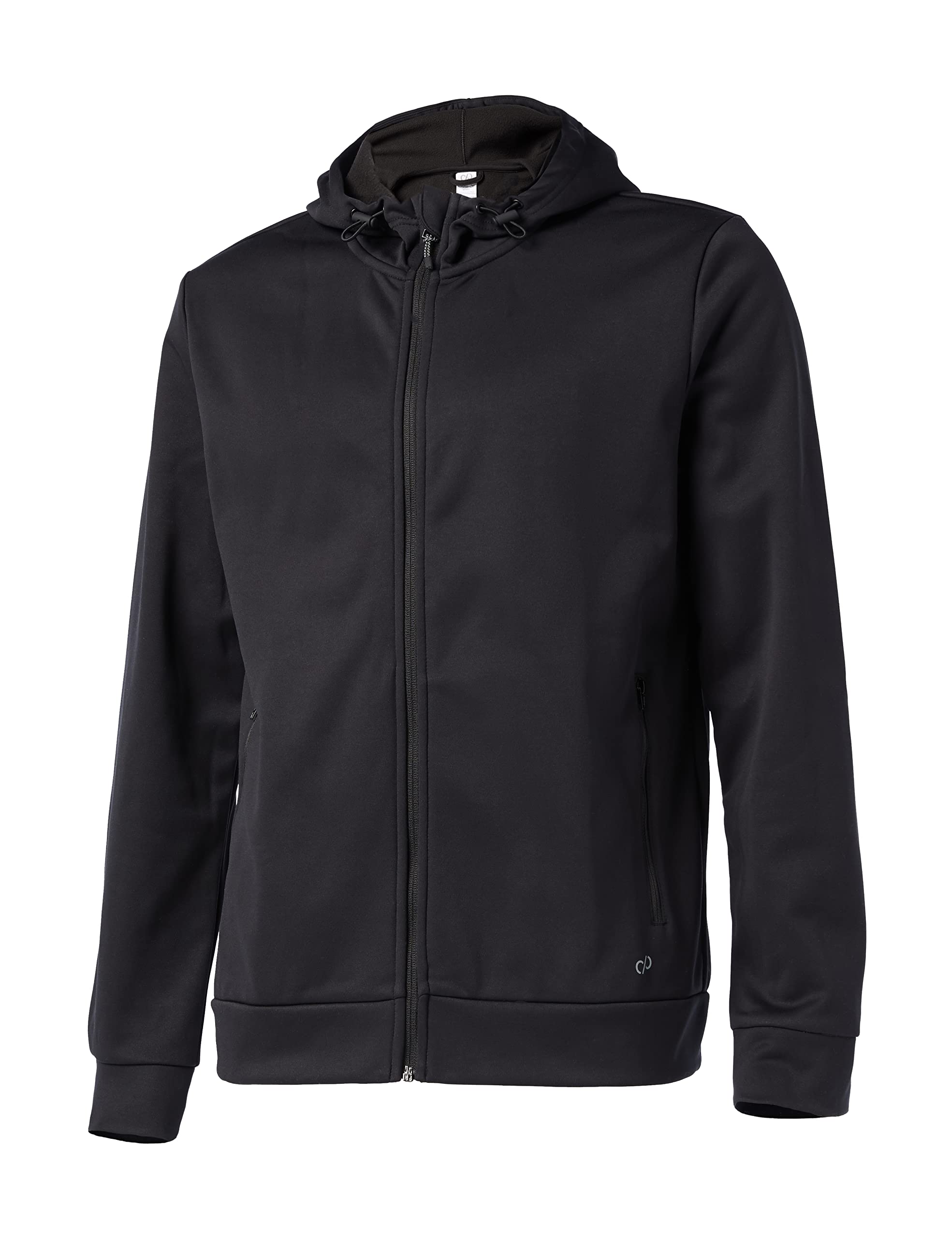 CARE OF by PUMA Men's Tech Hooded Fleece Jacket, Black, EU M (US M)
