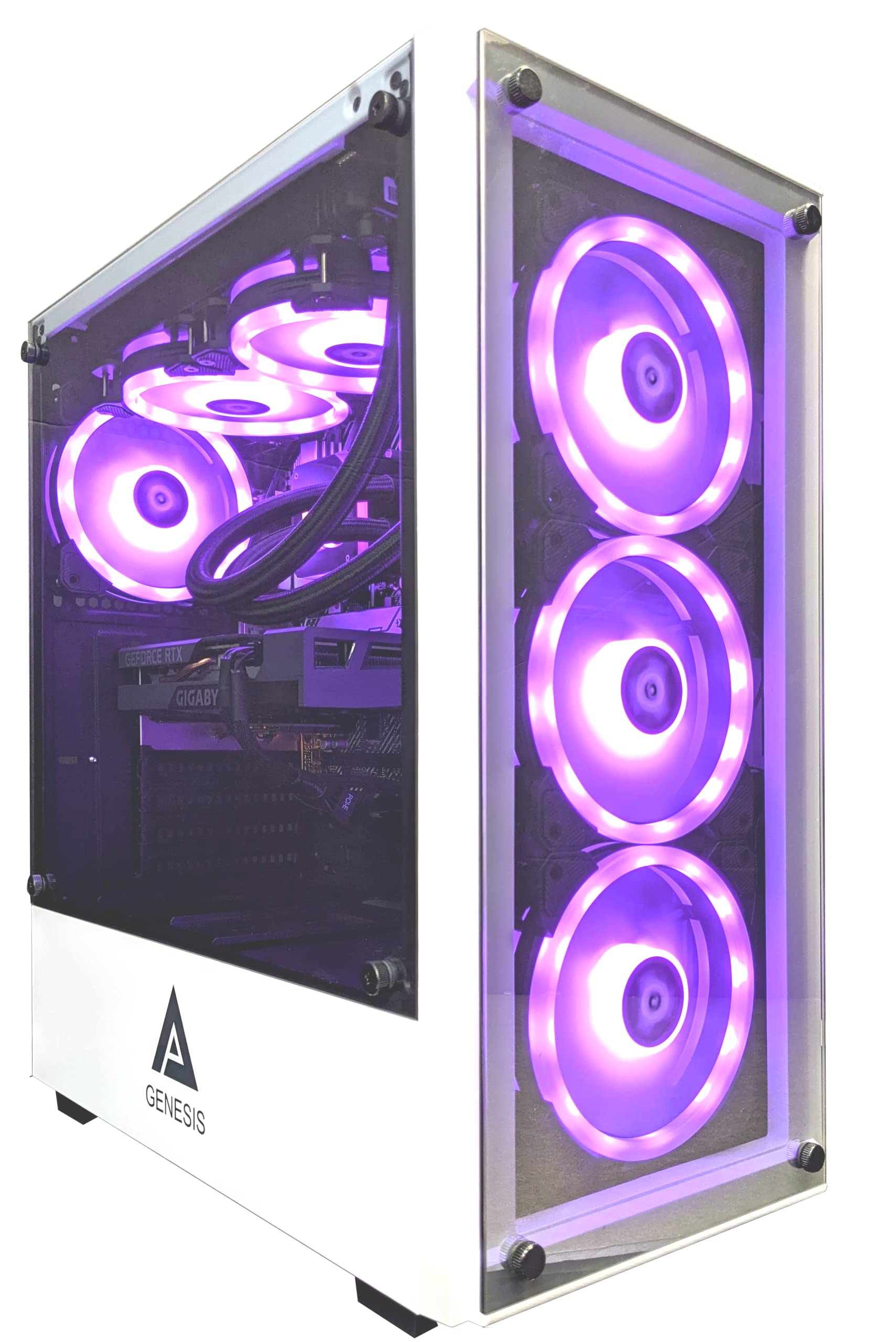 Cobratype Titanoboa Gaming Desktop PC - Ryzen 5600X, RTX 3060, 16GB DDR4, 1TB NVMe, AIO Liquid Cooler