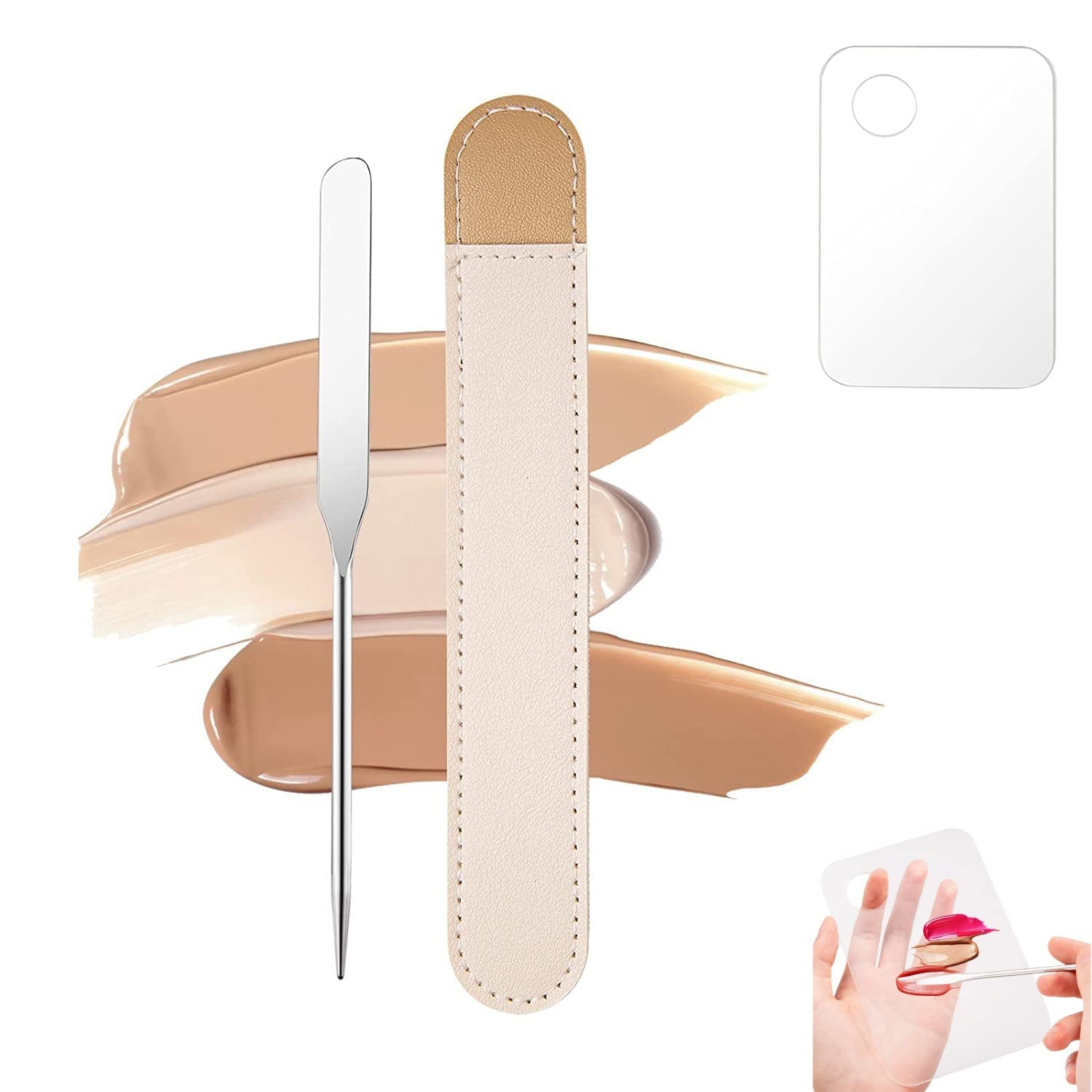 Foundation Spatula, Makeup Spatula Korean, Picasso Makeup Spatula, Korean Makeup Spatula, Picasso Spatula Makeup Korean Foundation Spatula Korean, Korean Spatula Makeup, Picasso Spatula Makeup
