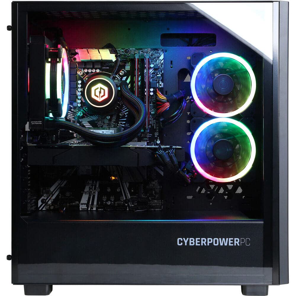 CyberpowerPC Gamer Supreme Liquid Cool Gaming Desktop Computer, Intel Core i7-12700KF 3.6GHz, 16GB RAM, 1TB SSD, NVIDIA GeForce RTX 3060 12GB, Windows 11 Home