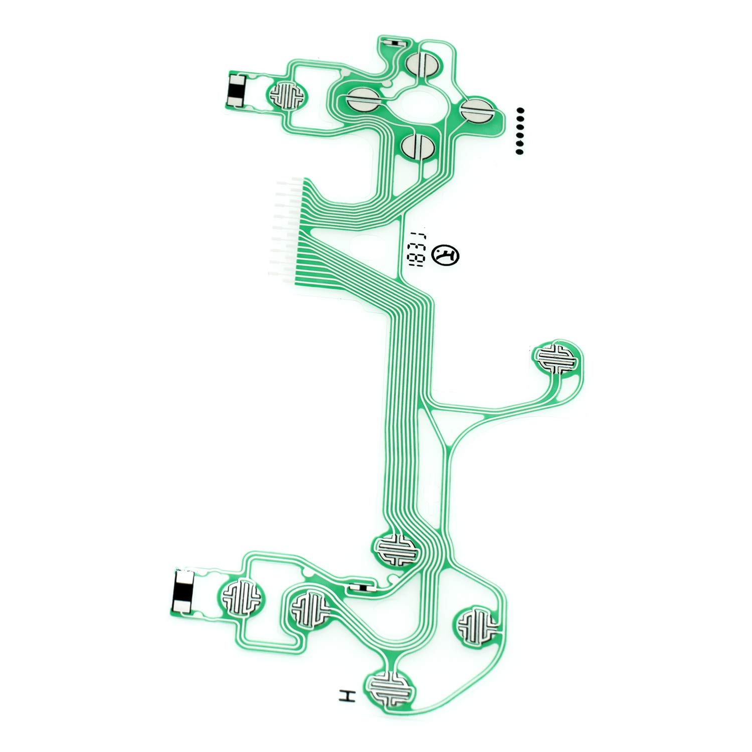 Button Ribbon Circuit Board Film Ribbon Flex Cable Replacement for PS4 Pro Dualshock 4 JDM-050 Controller Conductive Film