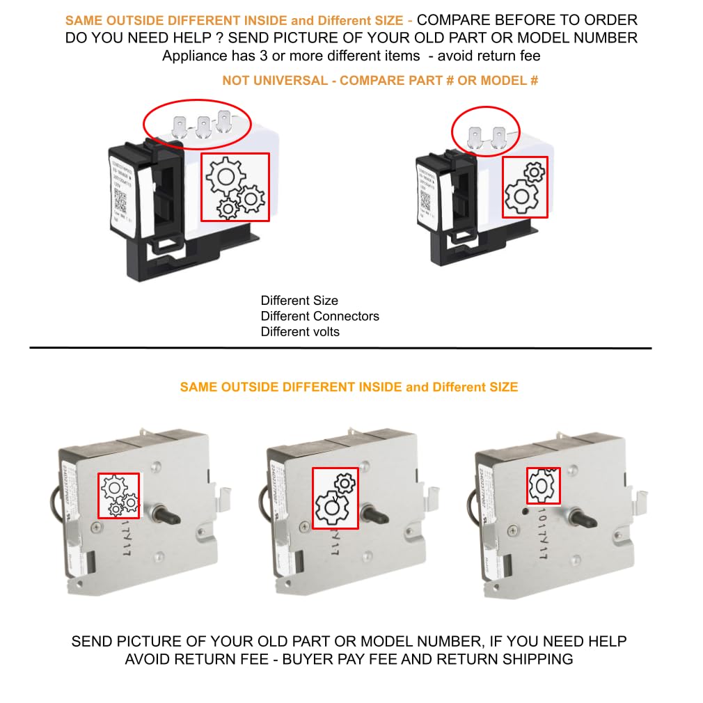 Equip. DR US WP756782 EDR56782X1 Compatible with Whirlpool, Kenmore, KitchenAid Ice Cube Maker Water Pump and Motor fits Old #s WP756782