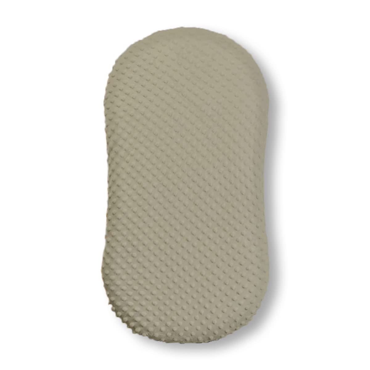Minky Dots Bassinet Cover to Fit Oval / Hourglass Bassinet Mattress Pad, Silky Soft Minky Bassinet Mattress Protector for Babies Infants Boys Girls 33 x 17 x 2 inches - Tidal Foam