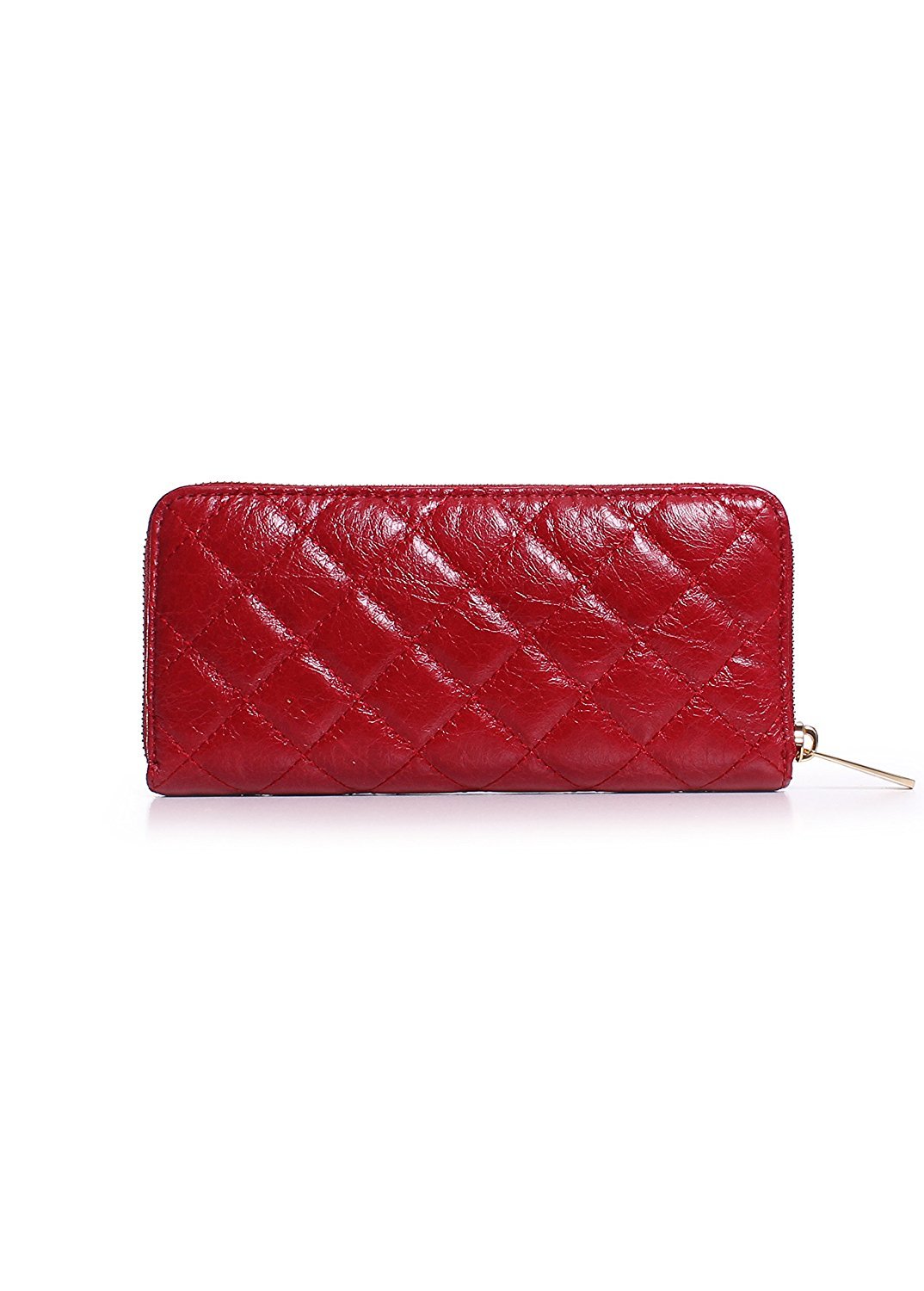 Michael Kors Susannah Zip Continental Dark RED Wallet